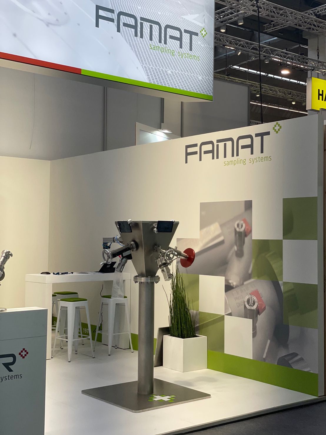 FAMAT Sampling at ACHEMA 2022