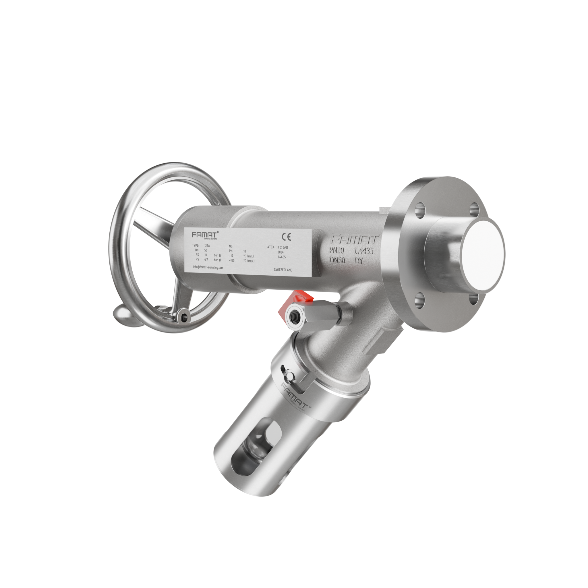 Sampling Valves by FAMAT | Clean, Precise & Customizable