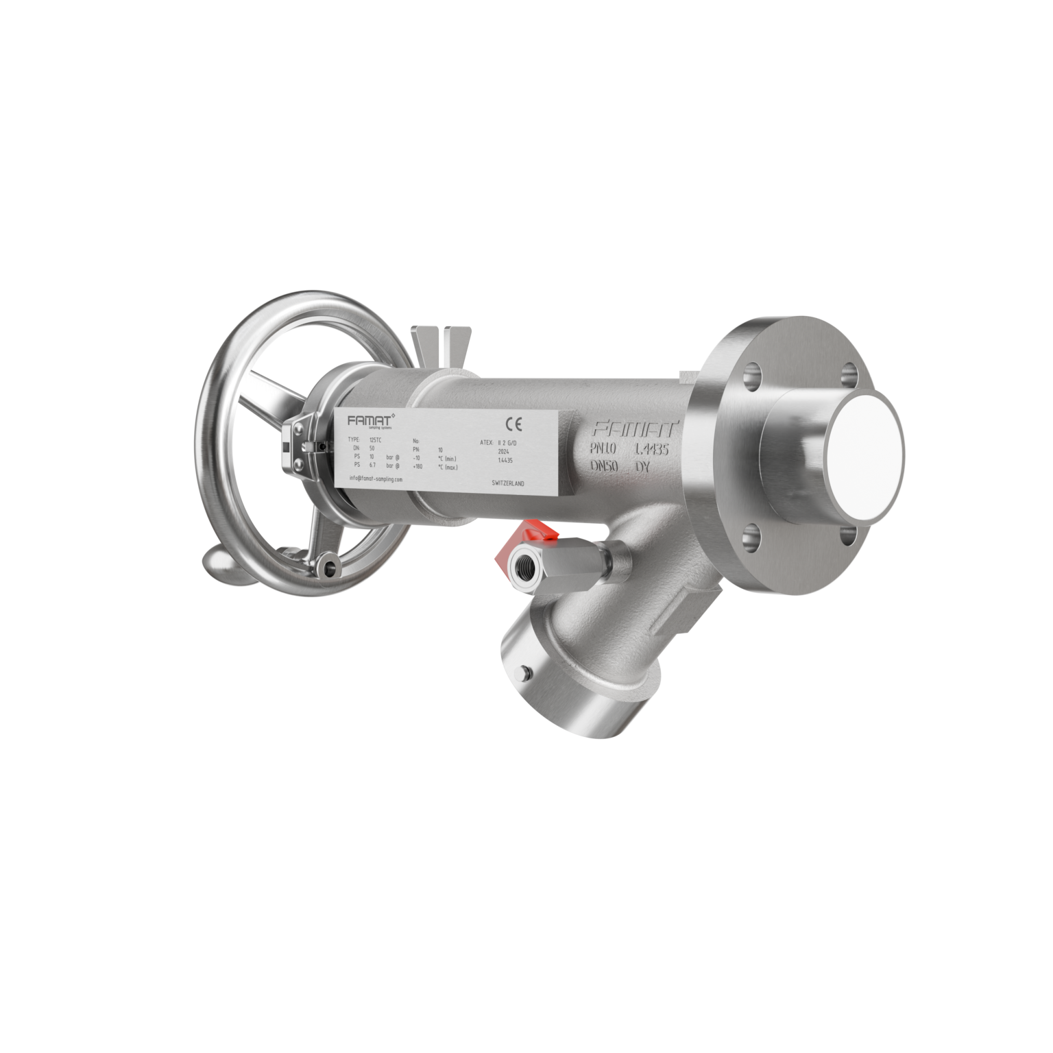 125TC EasyClean Valve | Fast, Hygienic Sampling Access